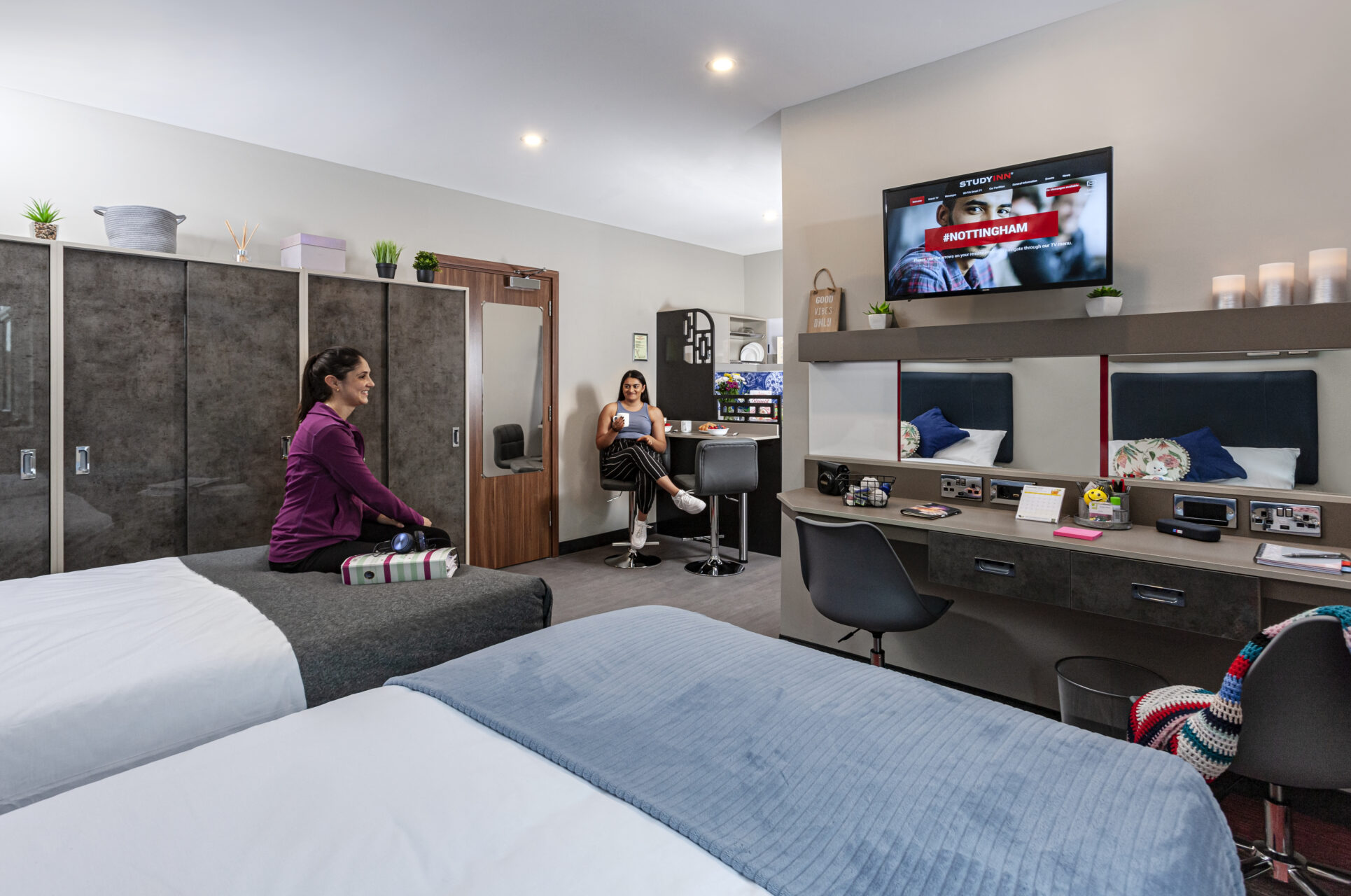 Luxury Student Studios Nottingham | Sapphire Studio | Talbot Street